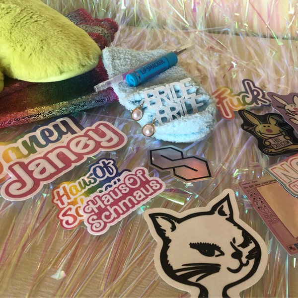 90s Sticker Holographic Cool S, Stussy S, Super S, Universal S, Pointy ...