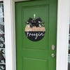 Purdue Front Door Decor Boilermakers Sign Purdue Wreath Football Door ...