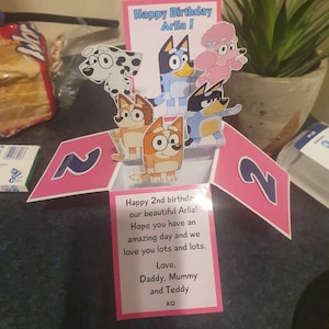 Bluey Card-in-a-box - Etsy