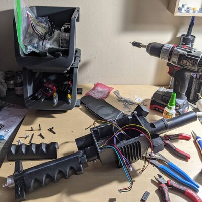 Ghostbusters Proton Gun Neutrona Wand Particle Thrower Kit - Etsy