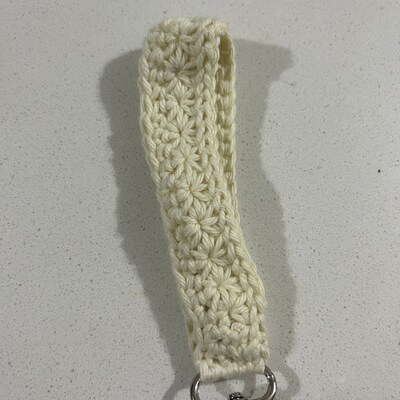 Crochet Key Fob Artsy Arthurs Wristlet Key Fob Boho Key - Etsy