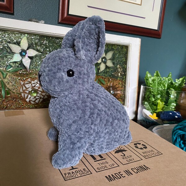 Crochet Pattern Realistic Mini Bunny Rabbit Amigurumi English PDF ...