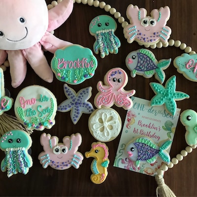 Under the Sea, Sea Creature Cookie Cutter Set. Build Your Own Set - Etsy