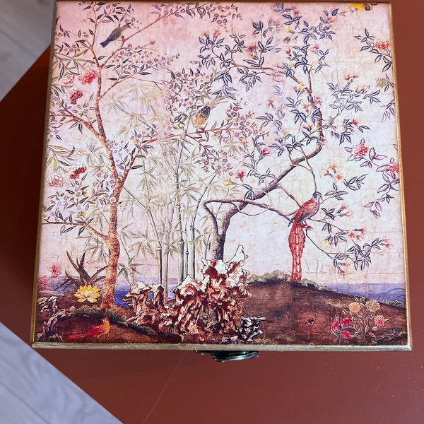 Personalized Wooden Keepsake Box Tarot Card Box Moon Goddess Tarot Card ...