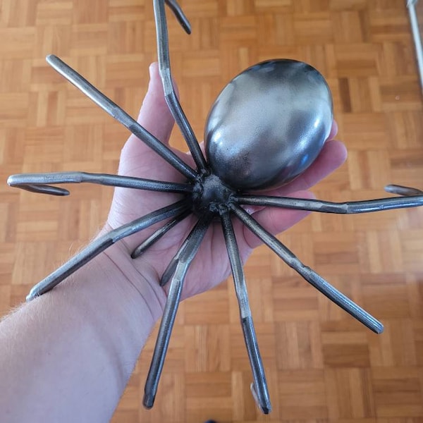 Metal Spider (steel) Spider Art Sculpture - Etsy