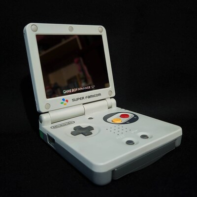 Gameboy Advance SP Official GBA SP Ips V2 Backlit Screen Custom Shell ...