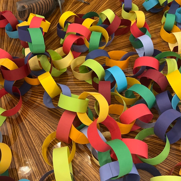 Peaceful Christmas DIY Paper Chain Kits 4 Kit Variations to Choose From ...