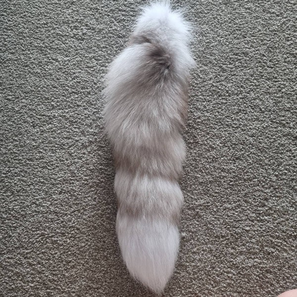 Eco Friendly Blue Fox Tails - Etsy