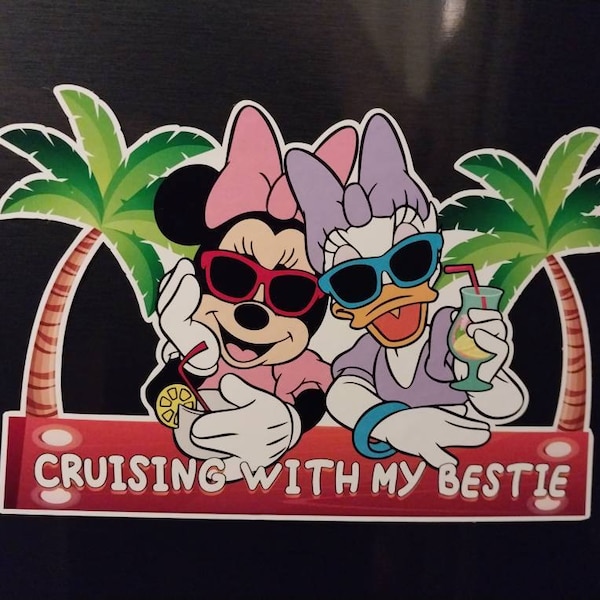 Cruise Magnet Decor, Princess Cinderella, Ariel, Elsa, Tiana, Snow ...