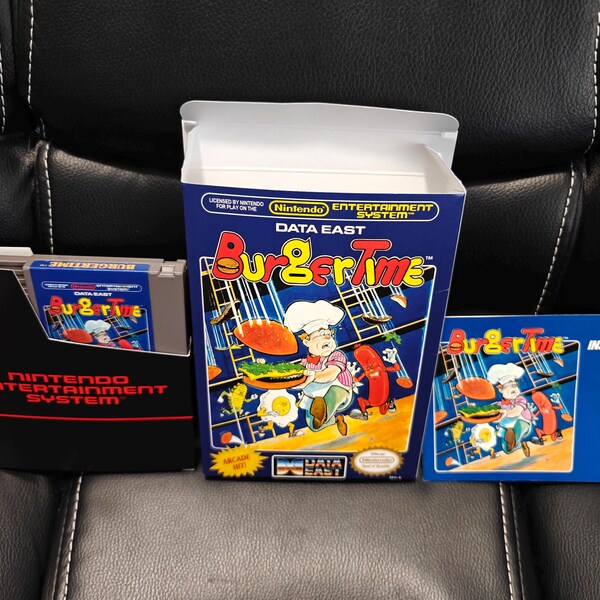 Dragon's Lair NTSC Super Nintendo SNES En Reproduction Box and Inner ...