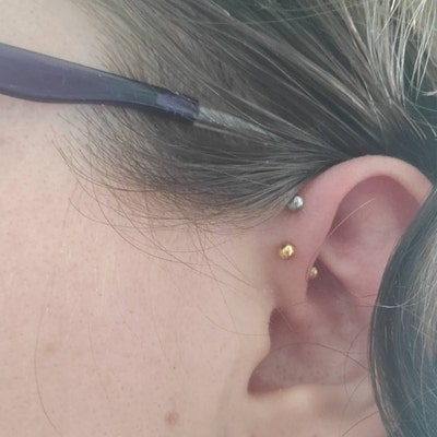 Prong Set Internally Threaded Curved Bar 1.2mmby 8mm Square - Etsy UK