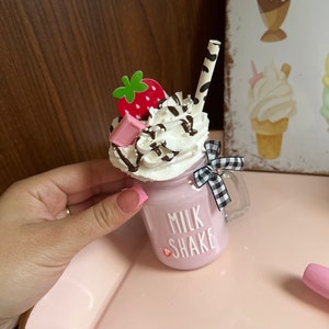 OCEAN WATER Fake Drink in Mini Mason Jars With Faux Ice Cubes - Etsy