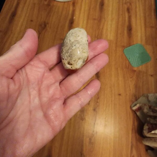 Black Pudding Stone Rock Slab - Etsy