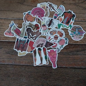 Architectural Icons World Famous Architects Sticker Set Artistic Decals ...