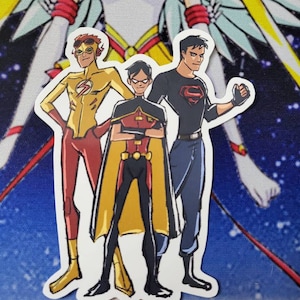 Batfamily Car Decal Stickers TIM DRAKE ADDED - Etsy