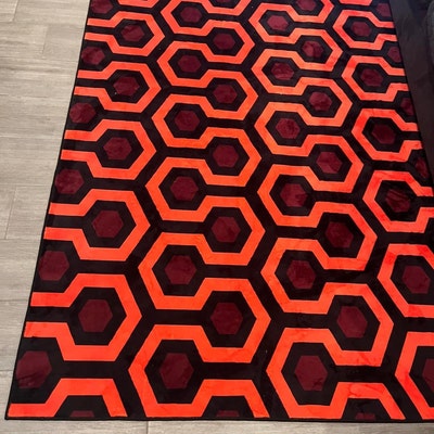 The Shining Overlook Hotel, Carpet Area Rug, the Shining Rug, Halloween ...