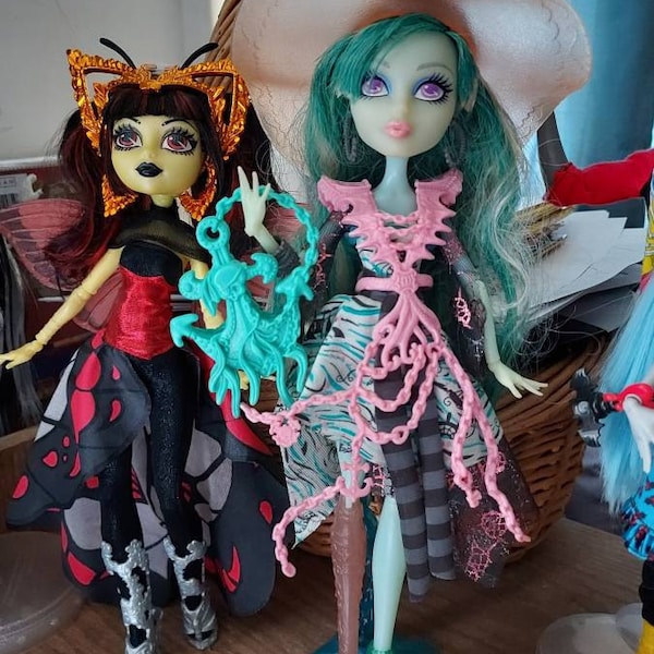 Monster High Doll Haunted Student Spirits Vandala Doubloons, Authentic ...