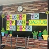 Cactus Themed Bulletin Board, Classroom Decor, Bulletin Boards, Pre ...