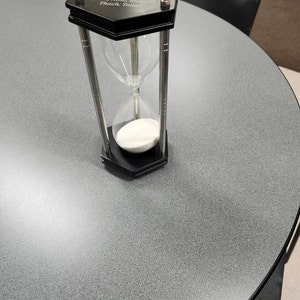 Fillable Hour Glass, Personalized Sand Ceremony Set, Unity Sand, Sand ...