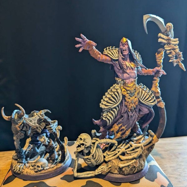 Elf Lancer Miniature 32mm Scale Tabletop Gaming Dnd Miniature Dungeons ...