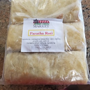 COMBO PACK Dhal Puri-paratha 1-pk Dhal Puri package of Three 13 Oz / 1 ...