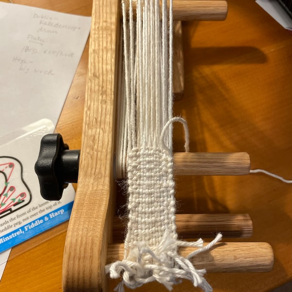 Loom-the Minstrel - Inkle Small Travel Sized Weaving Loom-makes 5 Foot ...