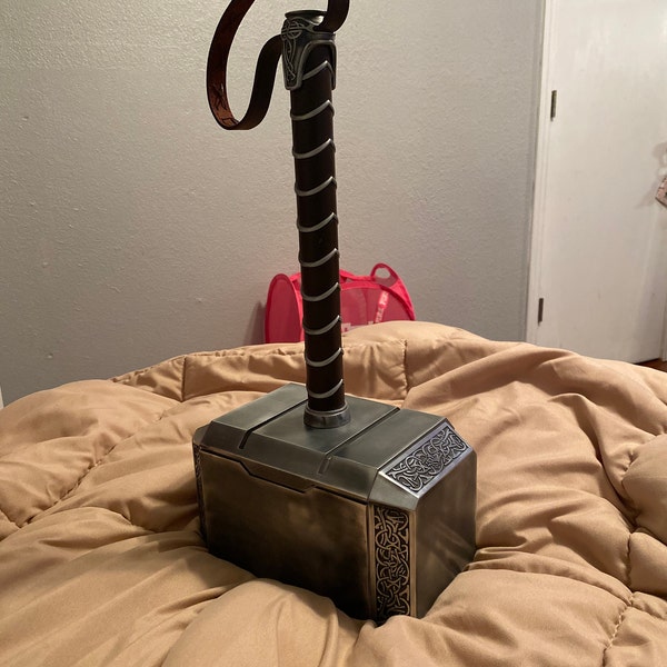 Thor Hammer Metal, Upgraded Version Thor Mjolnir, Thor Cosplay 1/1 ...