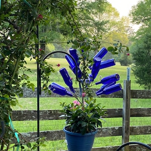 The haint Chaser Glass Bottle Tree by Cubby's - Etsy