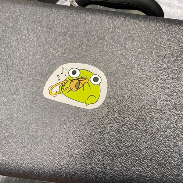 Jazz Combo Frog Sticker Pack - Etsy