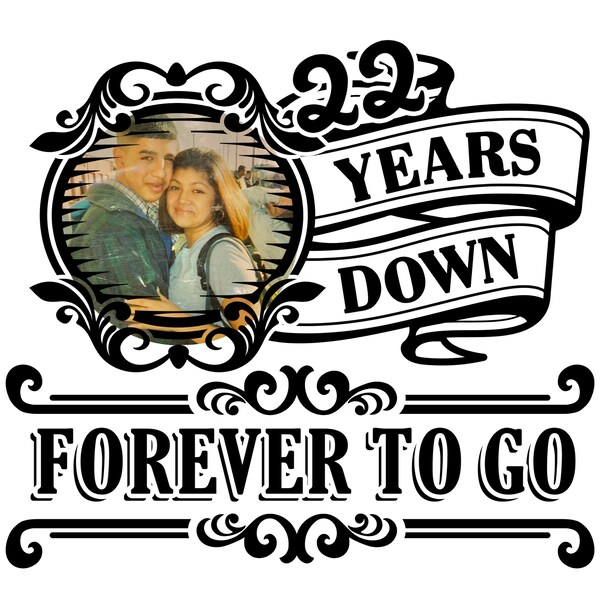 Forever to Go Template - (year Font Included) - Celebrating an ...