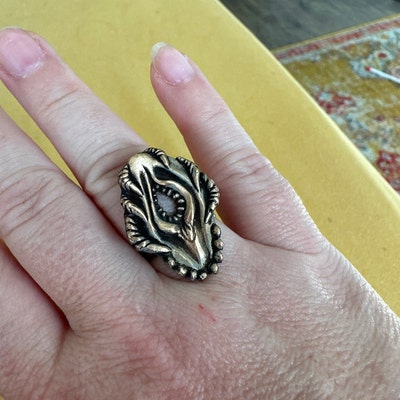 Wiener Dog Two Finger Ring - Etsy