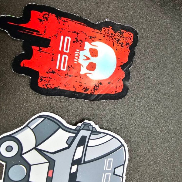 Star Wars Bad Batch Holographic Vinyl Stickers (laptops//party Favors ...