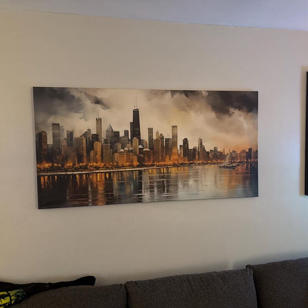 Abstract Blue Marlin Fish Canvas Print in a Painting Style, Blue Marlin ...