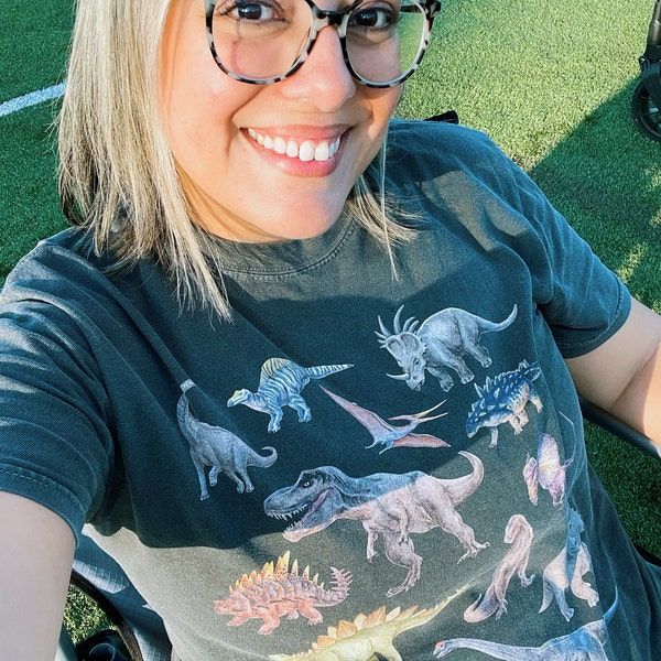 Comfort Colors Dinosaur Shirt Dinosaur Tshirt Dinosaur Gifts Dinosaur ...