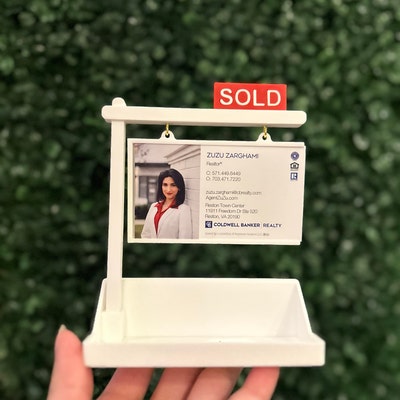 Real Estate Business Card Holder - Etsy