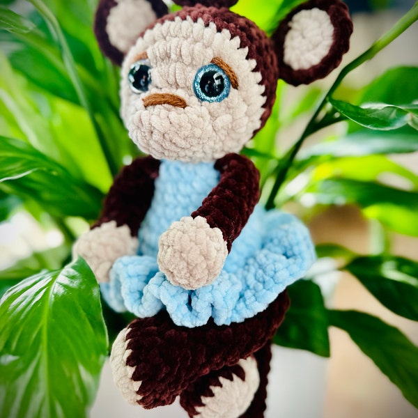 Crochet Pattern Monkey - Amigurumi Monkey Pattern PDF Tutorial ...