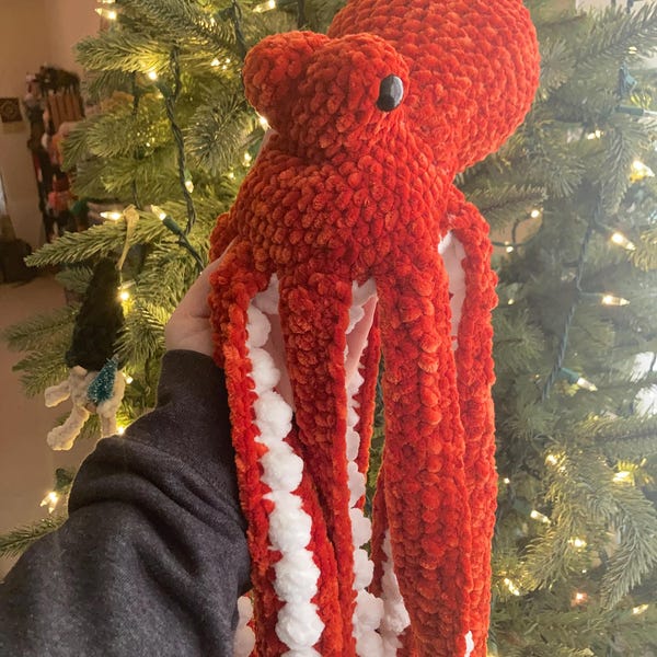 Cal the Colossal Squid Pattern Crochet Pattern digital Download PDF - Etsy