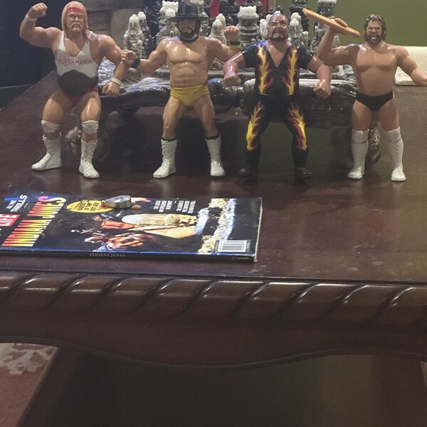 The Road Warriors Animal & Hawk LOD WWF Ljn Inspired XOX Custom Rubber ...