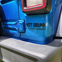 Not Drunk, It's Just Windy Vinyl Decal | Street Racing Turbo ...