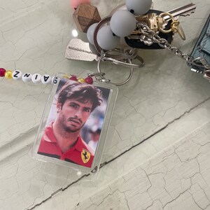 Charles Leclerc Keychain, Ferrari Keychain, Charles Leclerc Gift ...