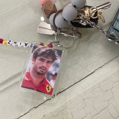 Charles Leclerc Keychain, Ferrari Keychain, Charles Leclerc Gift ...