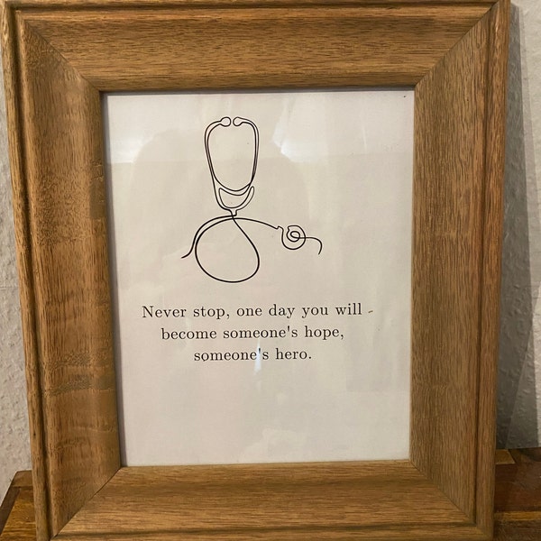 Medical Student Wall Art, Doctor Office Wall Print, Medical Student ...