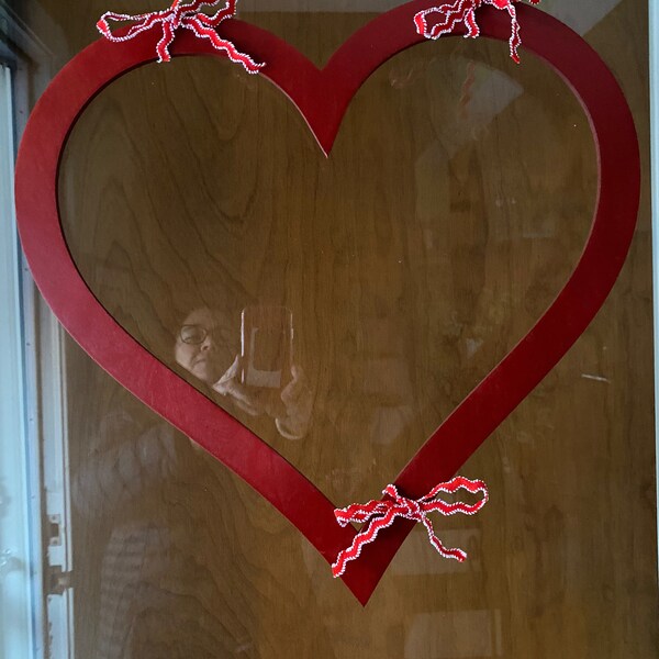 Heart Frame. Wood Cutout. Laser Cutout. Wood Sign. Unfinished Wood ...