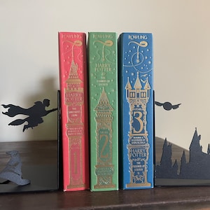 Wizard Metal Bookends, Wizard Metal Decor, Magic Bookends Gift, Book ...