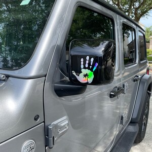 Rubber Duck Hand Wave Peace Set of 2 Wave Decal Hand Wave | Etsy