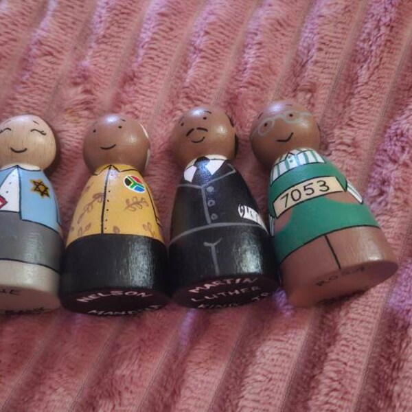 Helen Keller Peg Doll, Famous People Dolls, Inspirational Women, Gift ...