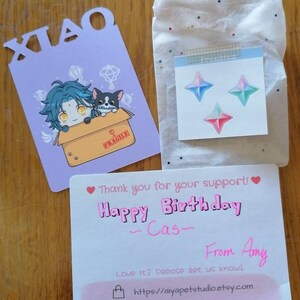 Silly Pomsky Sticker Sheet Cute Chibi Kawaii Dog Stickers | Etsy