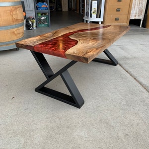 H 16 Inch, Coffee Table Legs, Z Shape, 1 Pair, SS320 - Etsy