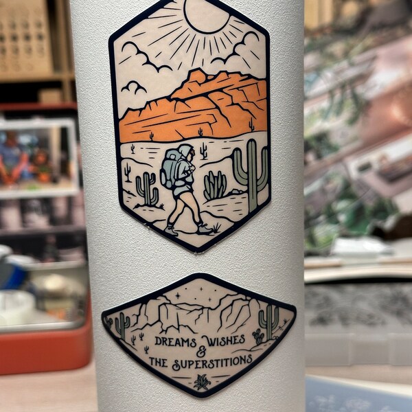 Mesa Diving Lady Motel Vinyl Sticker - Etsy