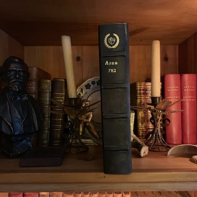 Ashmole 782 Replica, Prop, a Discovery of Witches, Genuine Leather ...